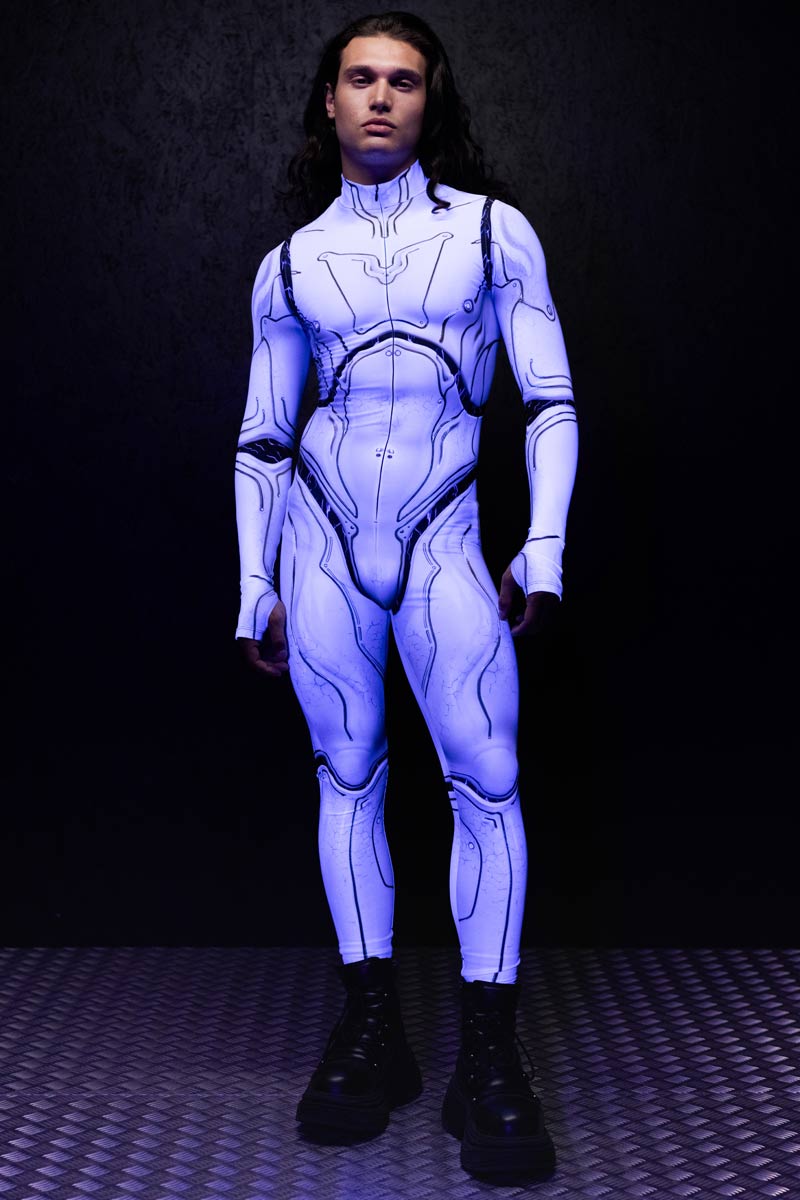 Android Doll Men's Costume | Devil Walking