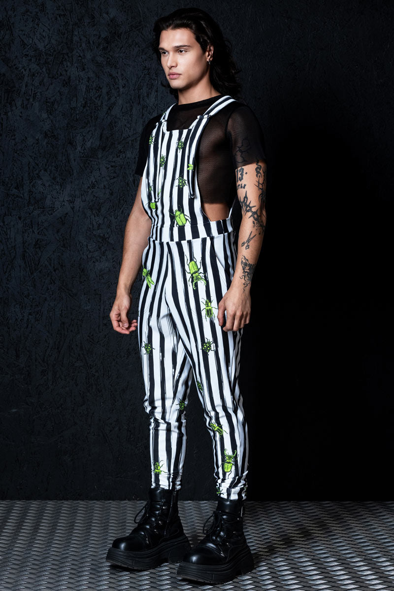 Beetlejuice Men's Overalls for Halloween | Devil Walking