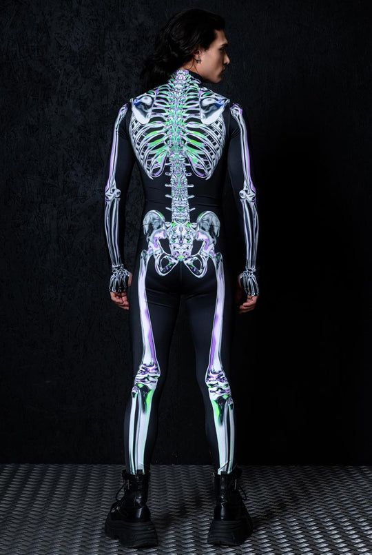 One Piece Chromatic Skeleton Men's Costume for Halloween | DevilWalking