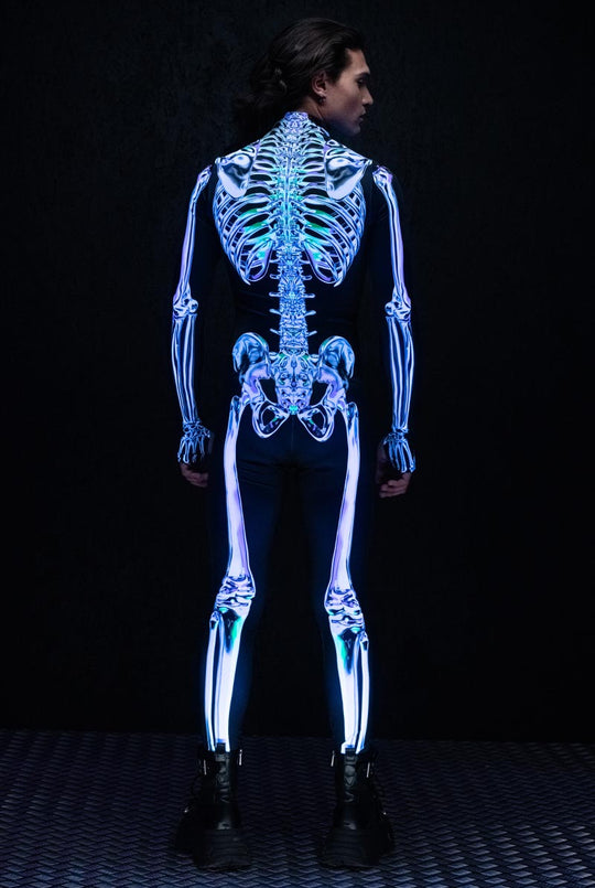 One Piece Chromatic Skeleton Men's Costume for Halloween | DevilWalking