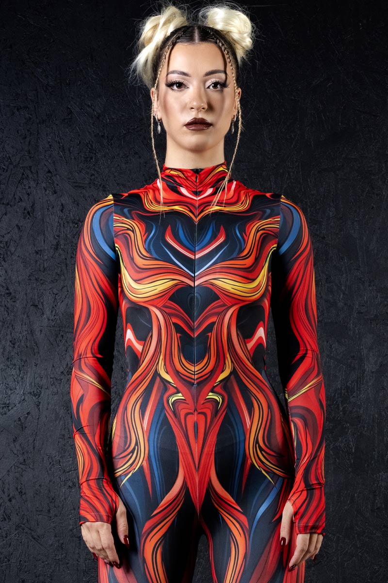 Deathflames Costume | Devil Walking