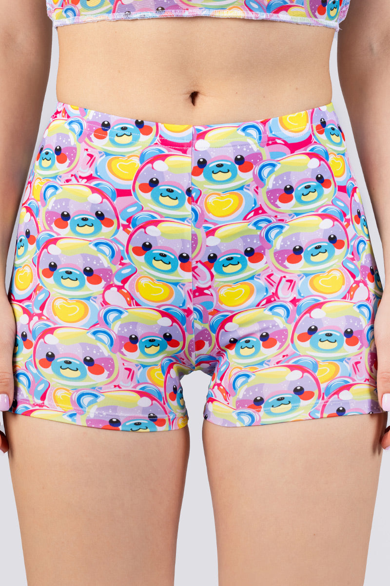 Gummy Dummy High Waisted Shorts | Devil Walking