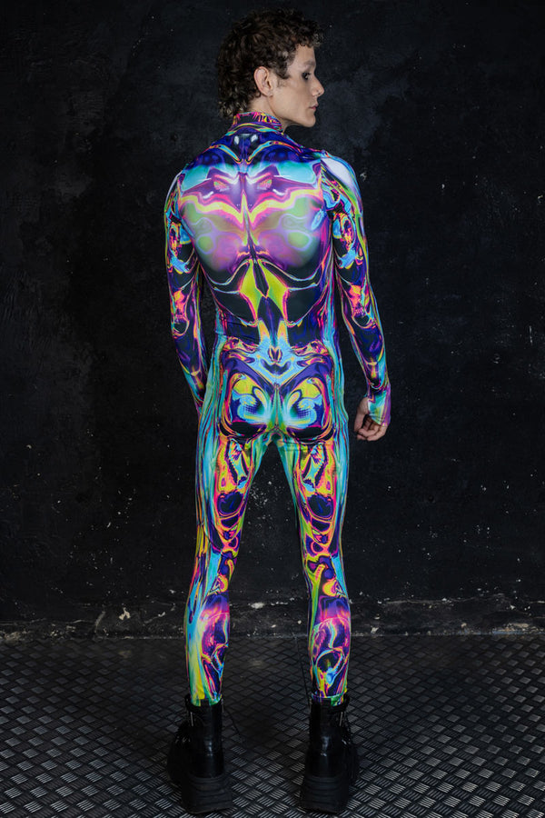 Sci-Fi Transcendence Men Full Body Costume for Halloween | Devil Walking