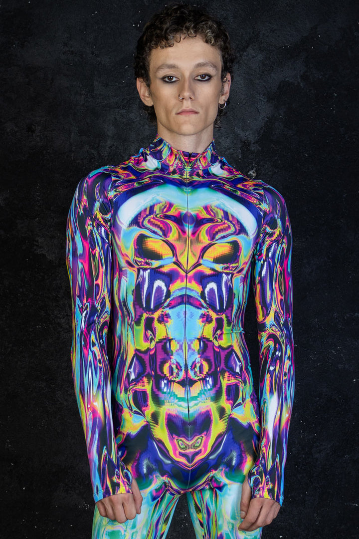 Sci-Fi Transcendence Men Full Body Costume for Halloween | Devil Walking