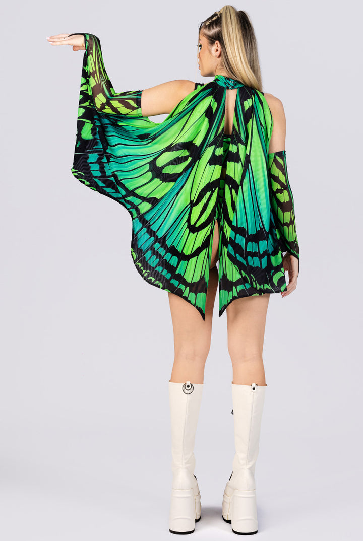 Poison Fairy Cut Out Thong Bodysuit | Devil Walking