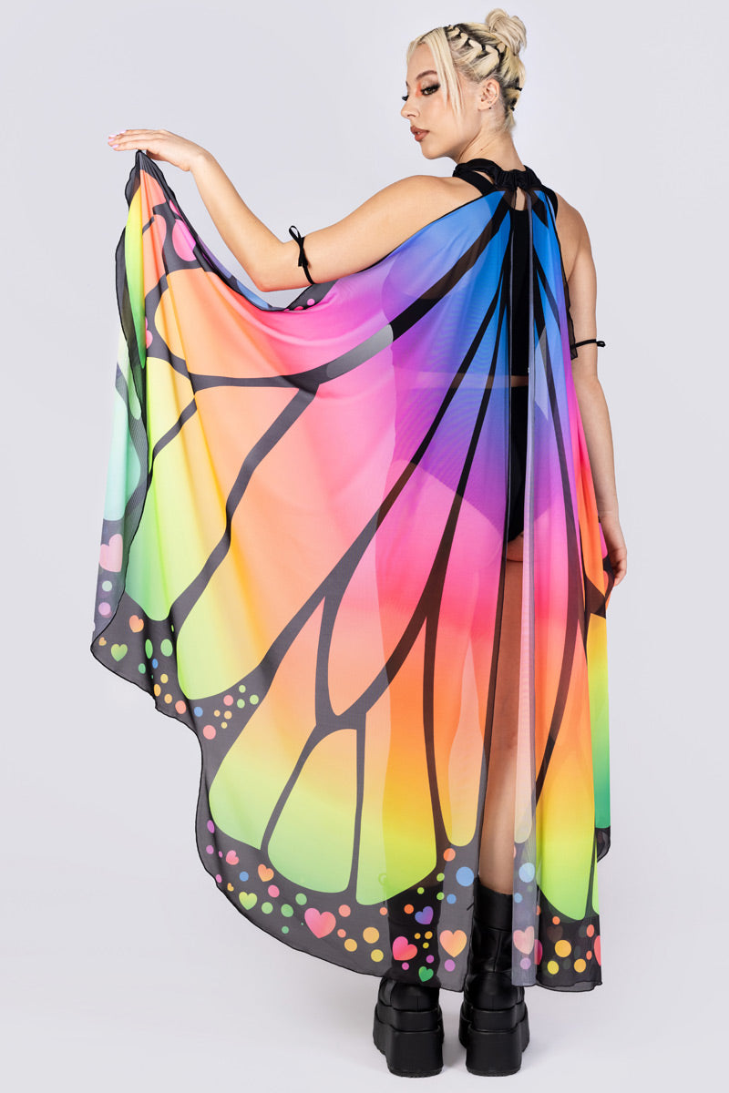 Rainbow Wings Monarch Wings | Devil Walking