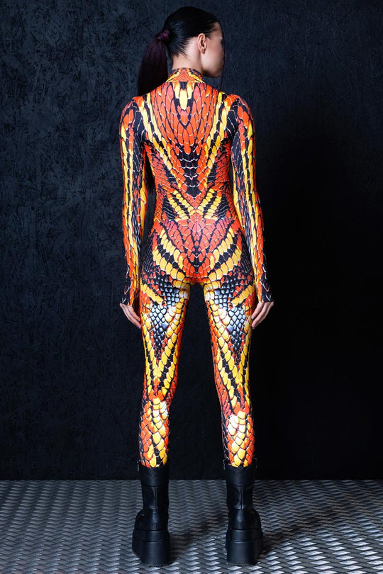 Sand Viper Snake Halloween Costume for Women | Devil Walking