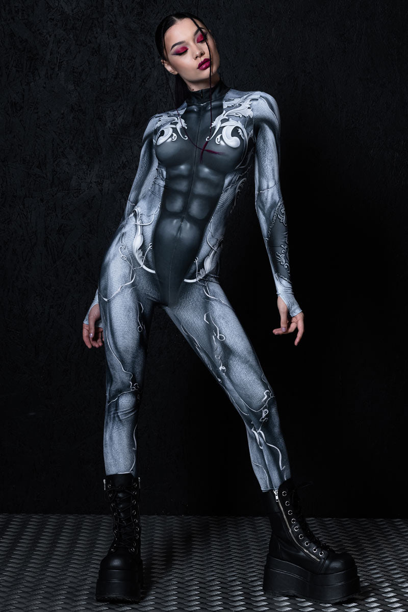 Women Shadow Guardian Costume for Halloween | Devil Walking