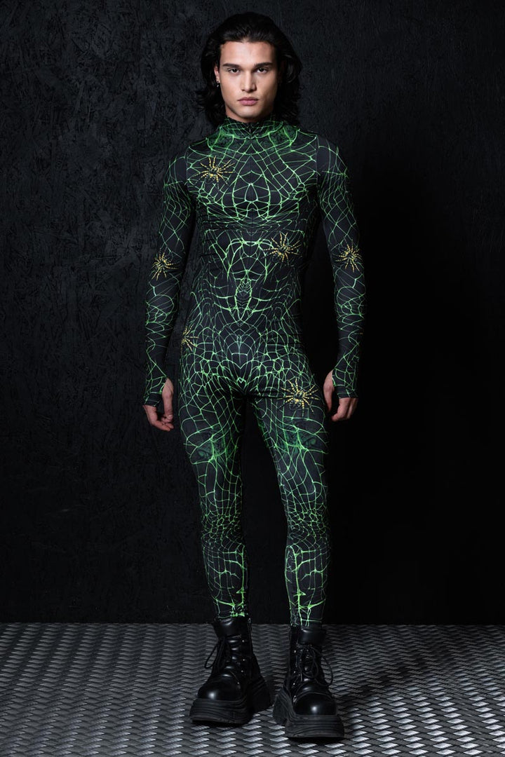 Spider Trap Men's Halloween Costume | Devil Walking