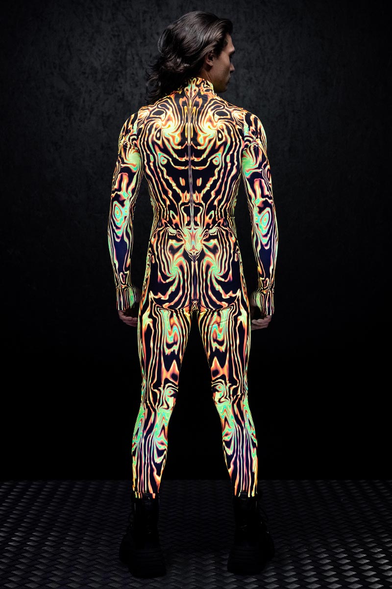Starburst Men's Sci-fi Costume for Halloween & Rave | Devil Walking