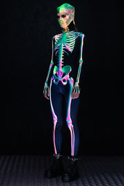 Toxic Skeleton Women's Costume for Halloween | Devil Walking