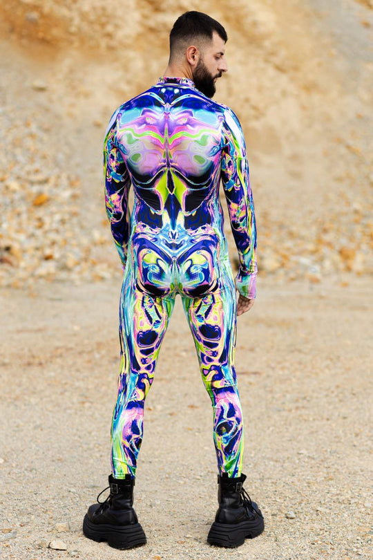 Sci-Fi Transcendence Men Full Body Costume for Halloween | Devil Walking