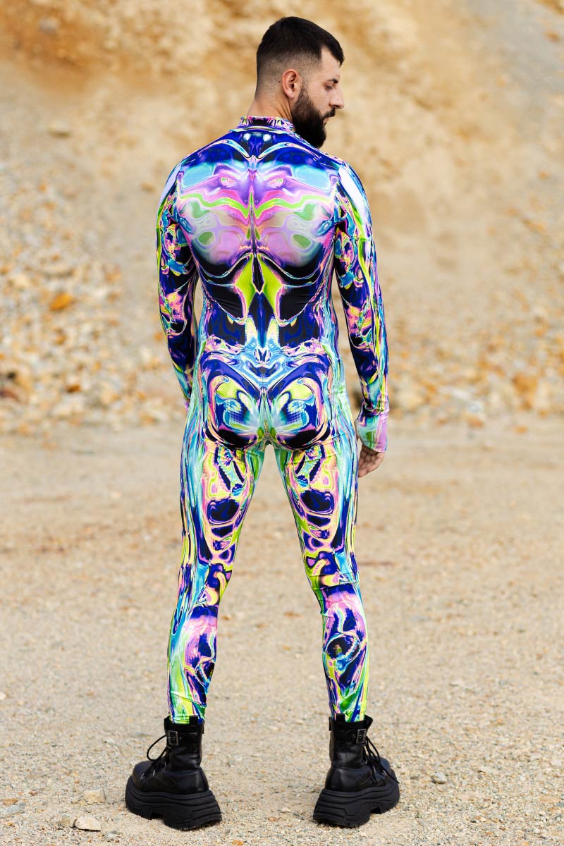 Sci-Fi Transcendence Men Full Body Costume for Halloween | Devil Walking