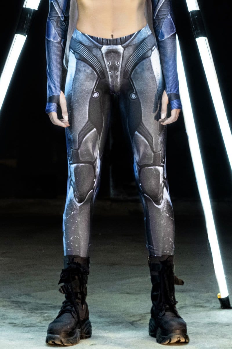 Titanium Armored Leggings for Halloween | Devil Walking