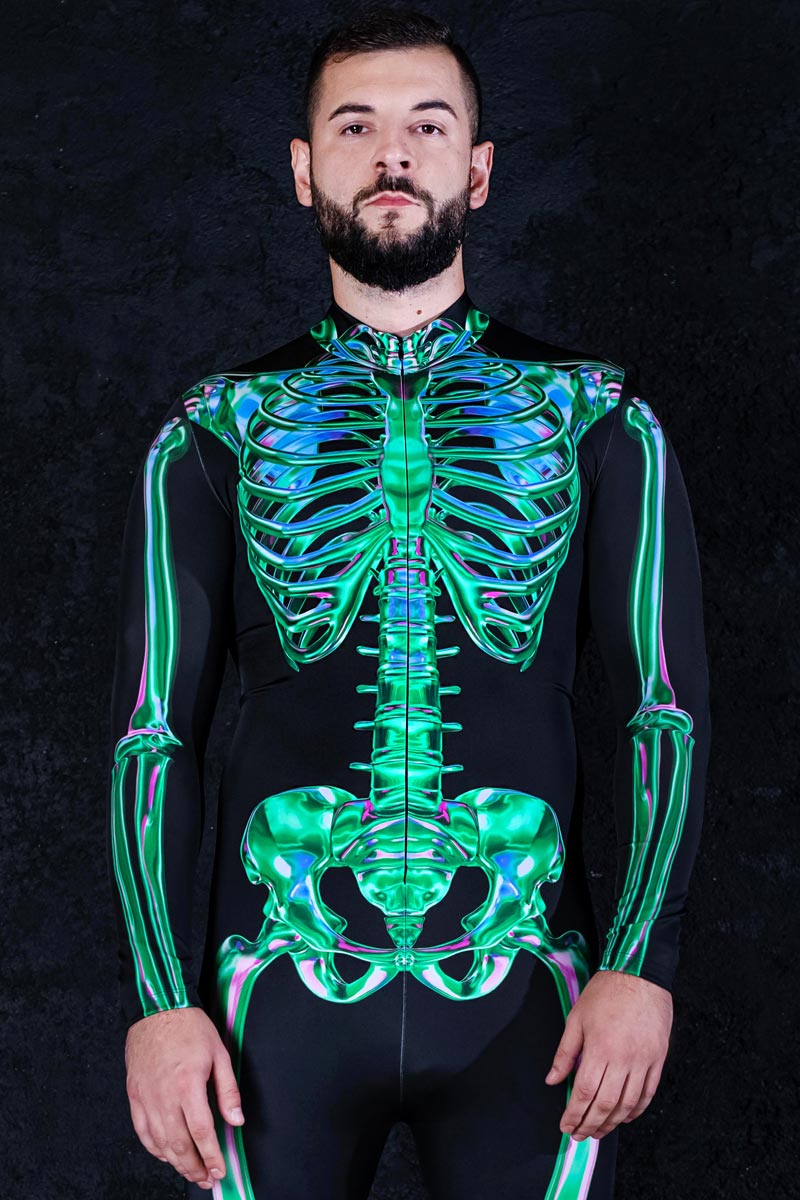 Skeleton Costumes for Men | Devil Walking