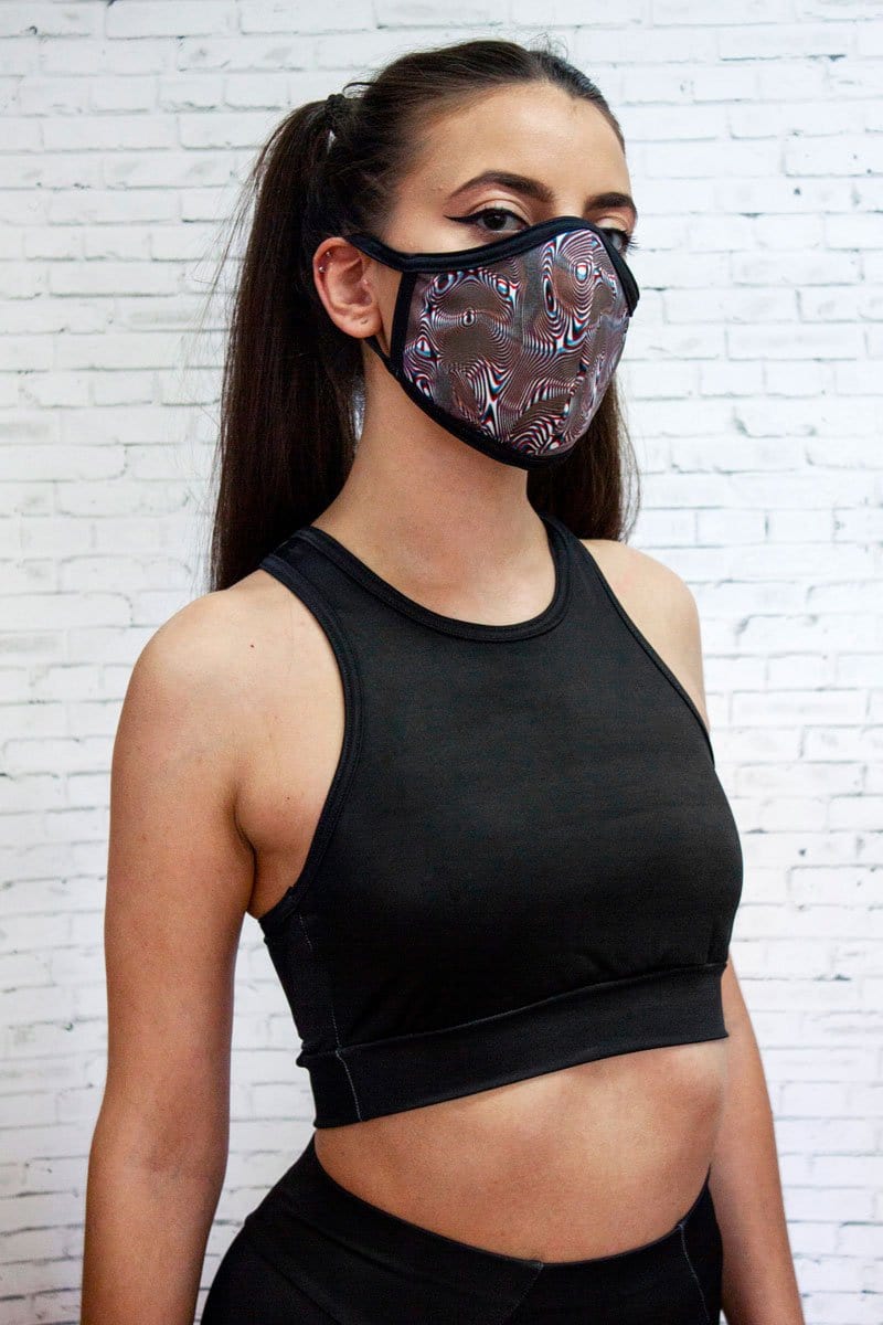 Hypno Reusable Face Mask for Rave Girls | Devil Walking