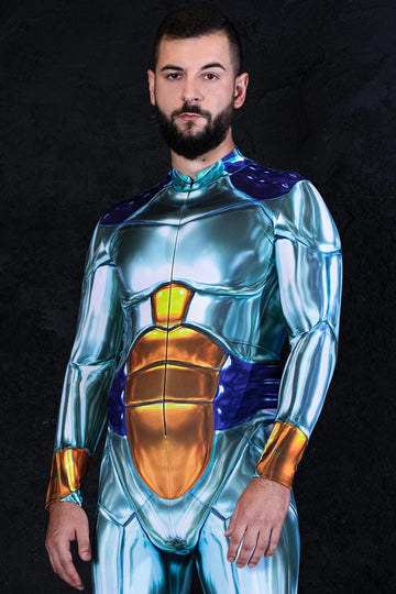 Titanium Robot Men Costume for Halloween | Devil Walking