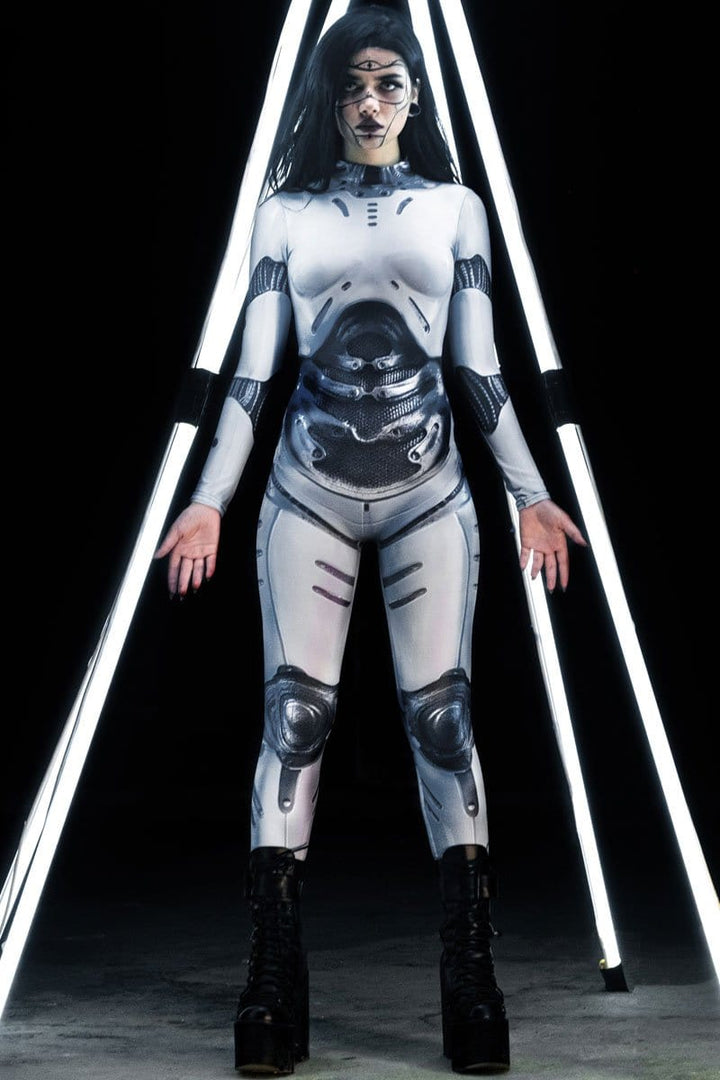 Sexy Cosplay Droid Costume - Halloween & Festival Outfit | Devil Walking